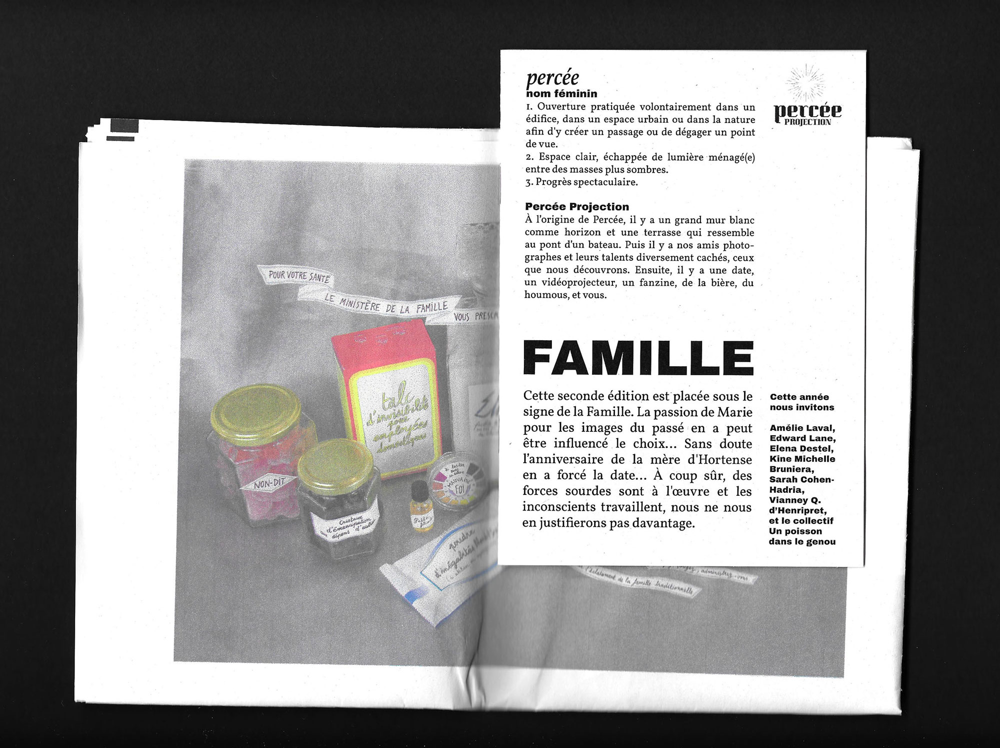 Projets / Percée projection — Atelier ping-pong Projets / Percée projection — Atelier ping-pong