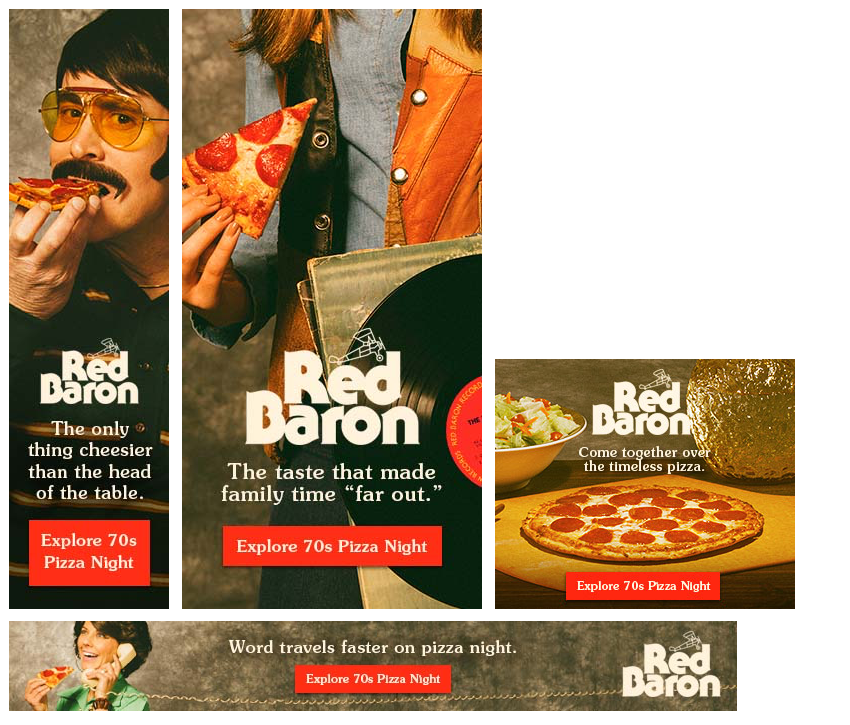 The Timeless Pizza — Eric Hansen // Creative Director / Copywriter