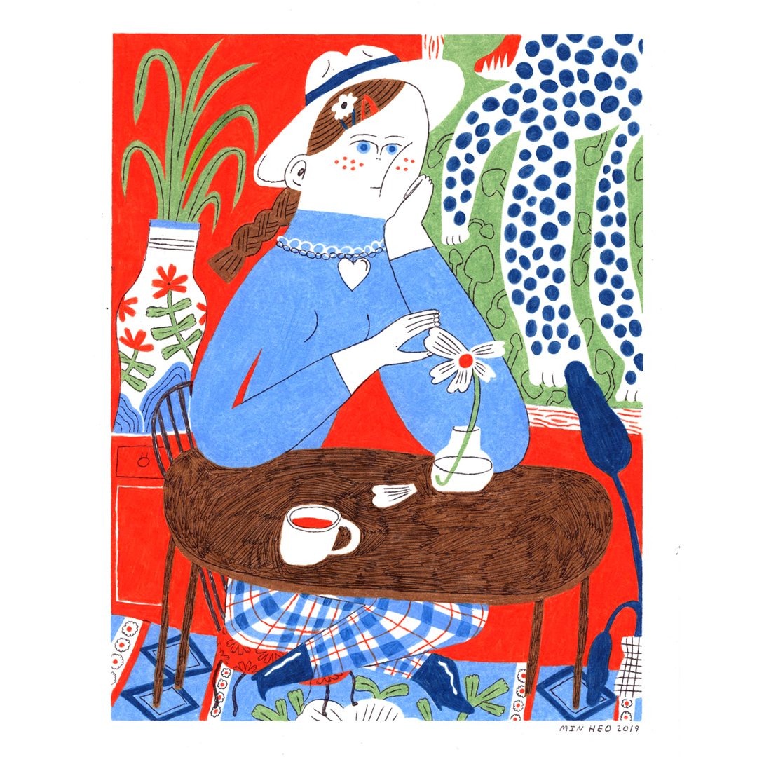 Girl Waiting — Min Heo