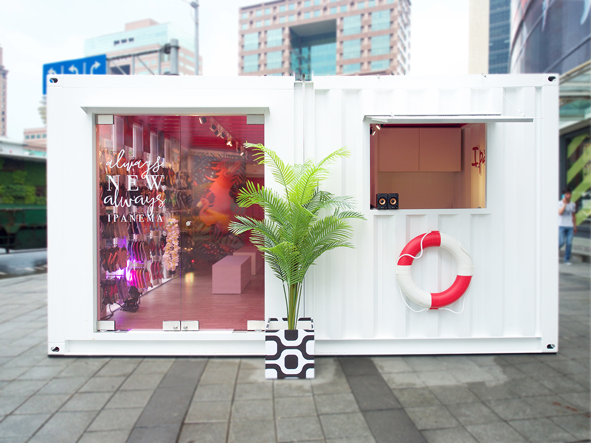 iPANEMA Pop-Up Store — 45tilt / 肆伍形物所