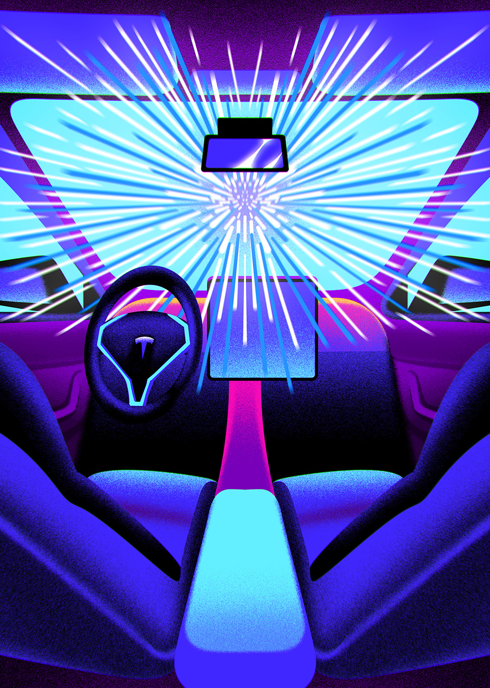 Quartz Guide: Tesla Takes The World — Simone Noronha — Illustration and ...