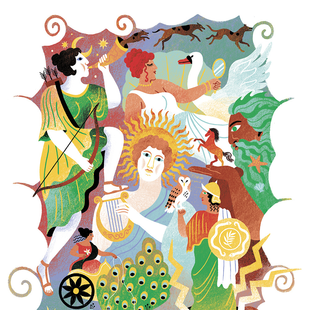 THE OLYMPIANS — Kaley McKean Illustration