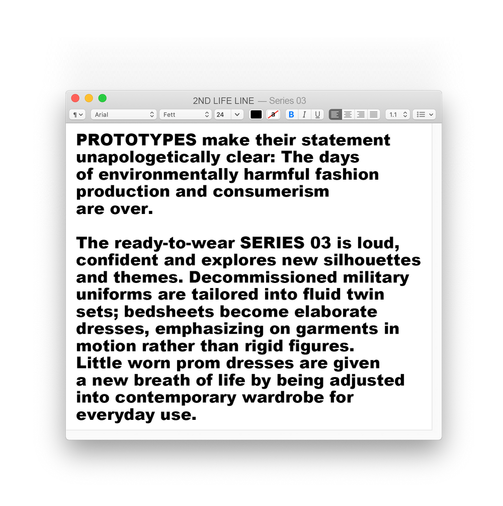 SERIES 03 — PROTOtypes