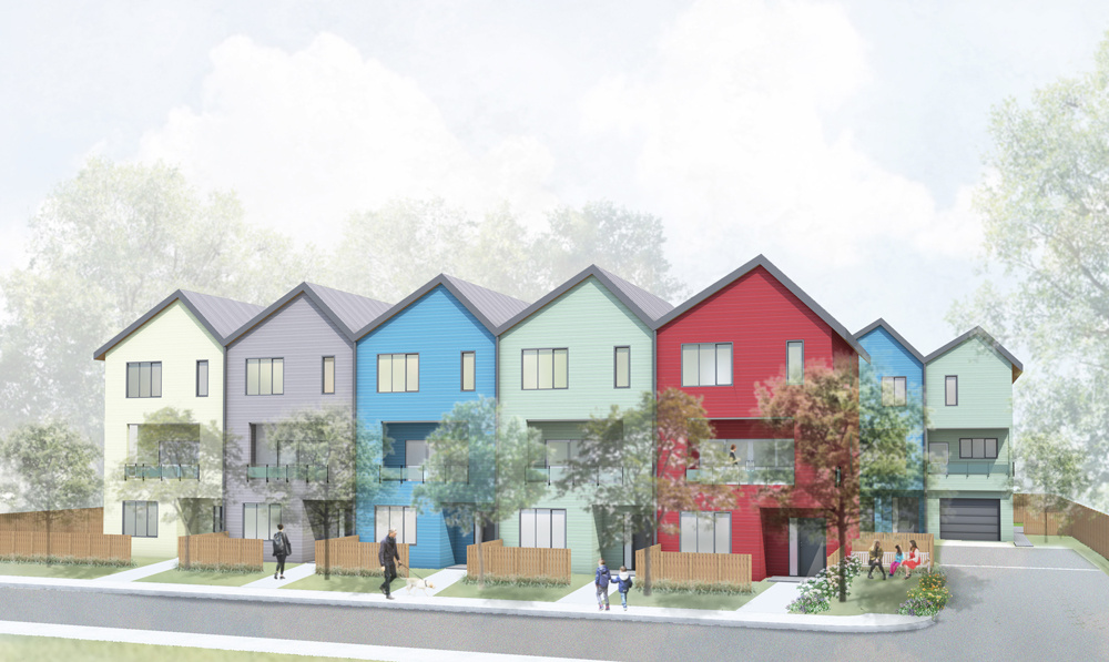 Nickel Townhomes — Ron Hart Architecture