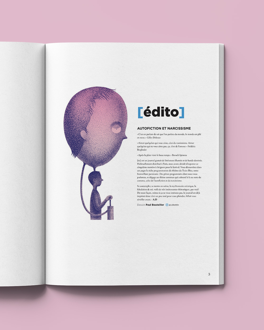 Illustration pour [sic] journal — Paul Bouteiller