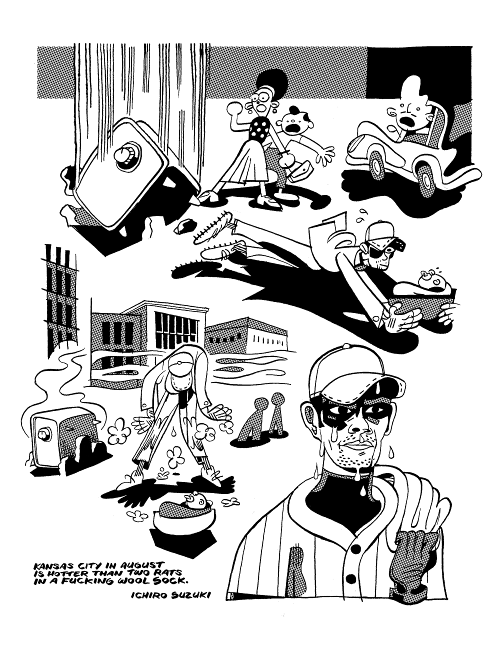 SHRIEKING WHIZZING HEAD — MAX HUFFMAN