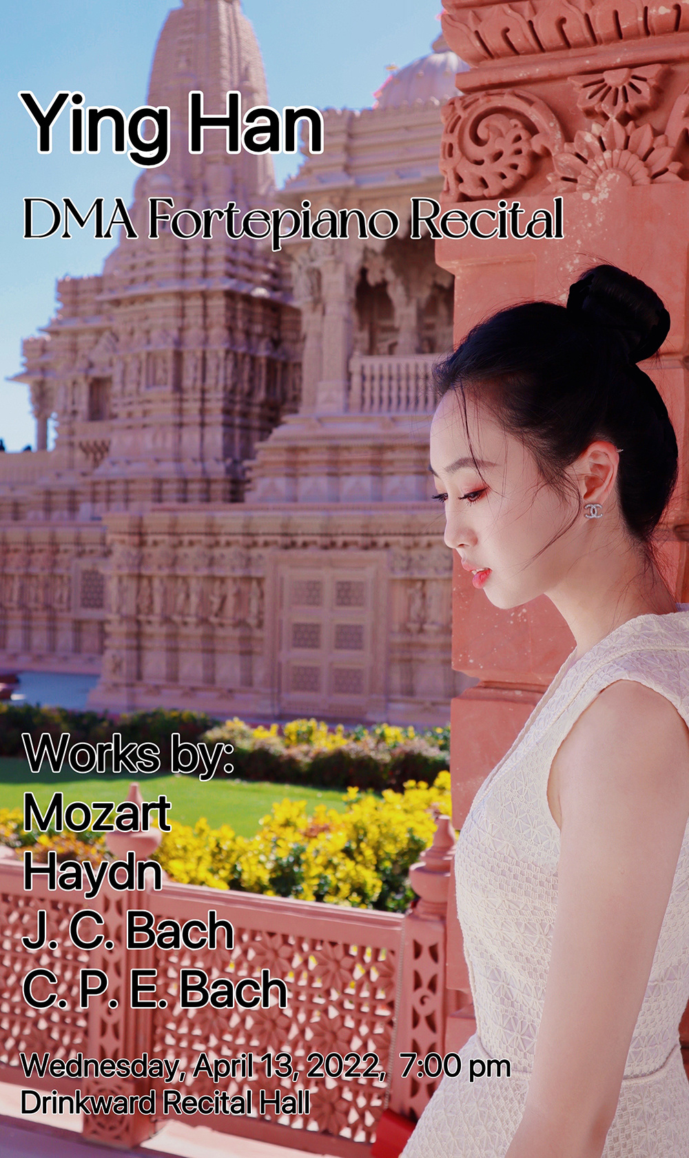 Fortepiano Recital: Ying Han — Arts at Harvey Mudd College