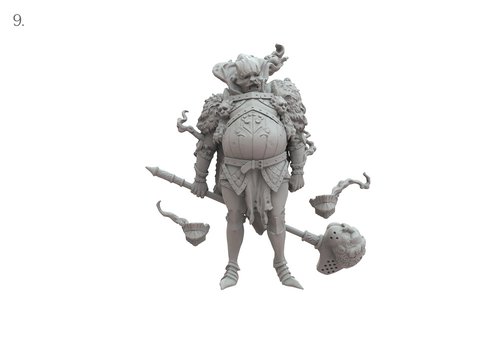 Gold Smoke Knight — Kingdom Death - Build