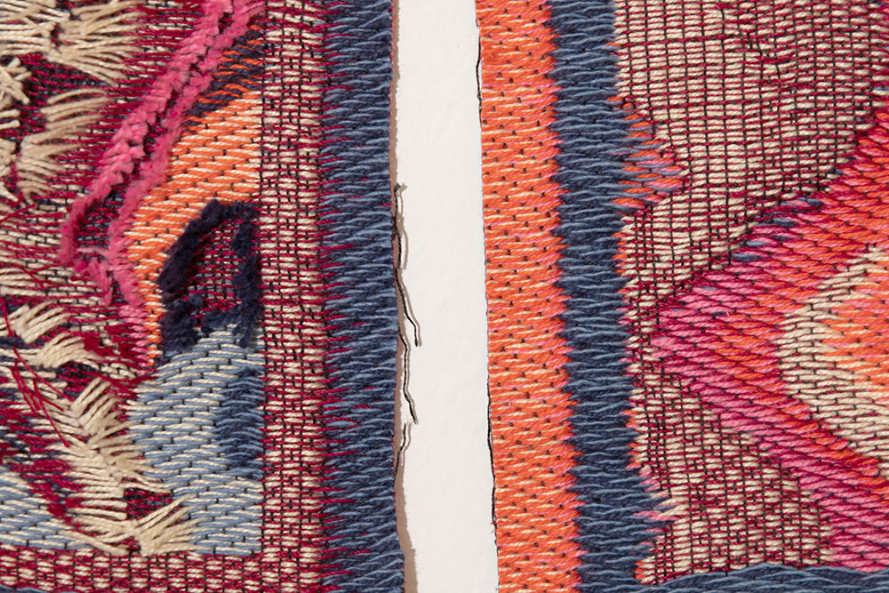 Zick Zack II — Kira Keck Artist-Weaver