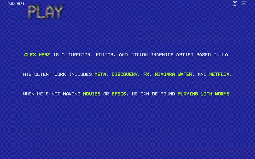 Alex Herz - Portfolio