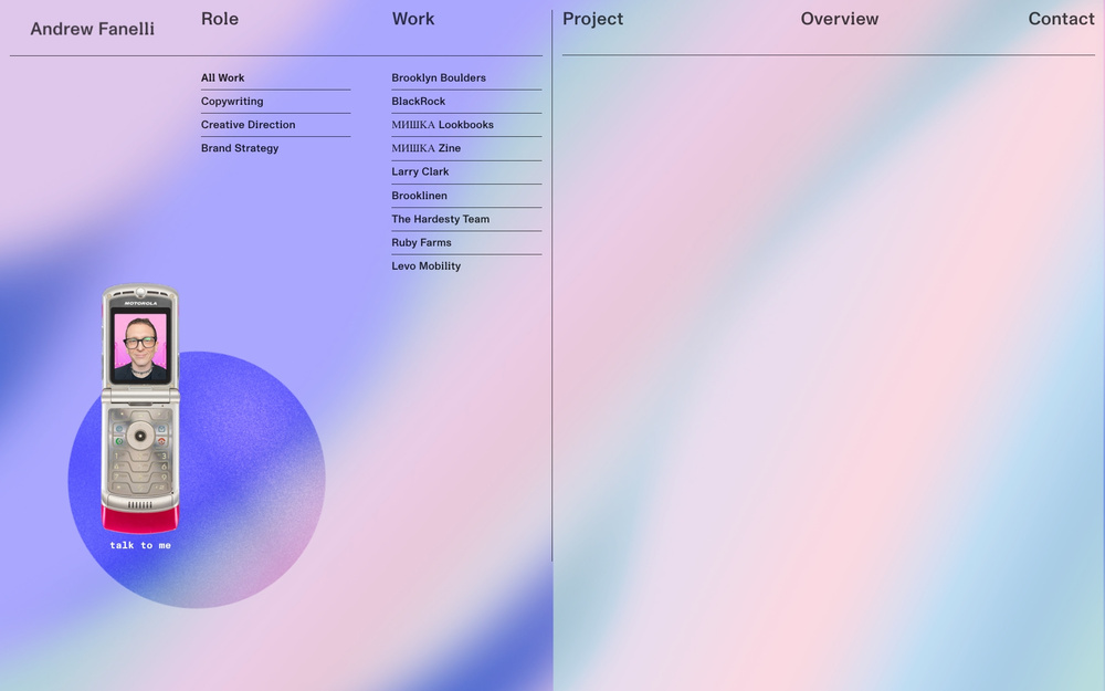 Andrew Fanelli's Portfolio