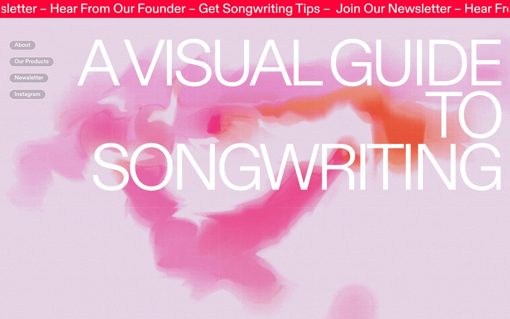 A Visual Guide to Songwriting