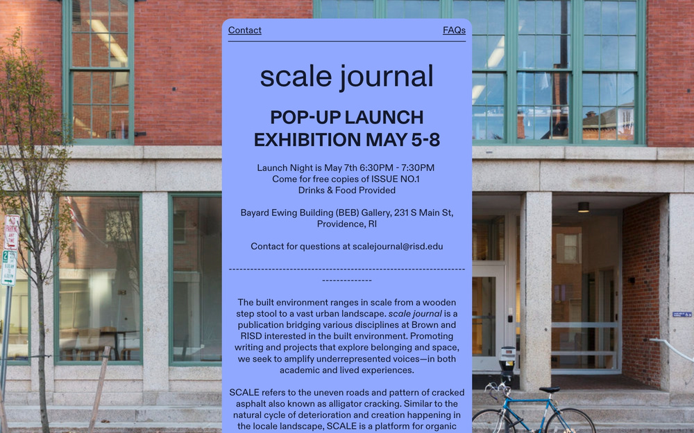 Scale journal