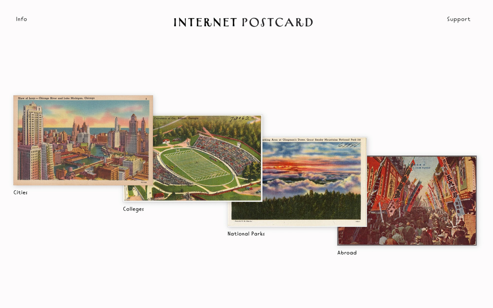 Internet Postcard