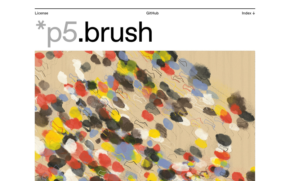 *p5.brush - Brush that canvas!