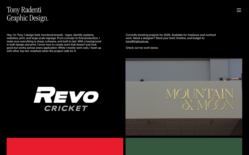 Tony Radenti Graphic Design