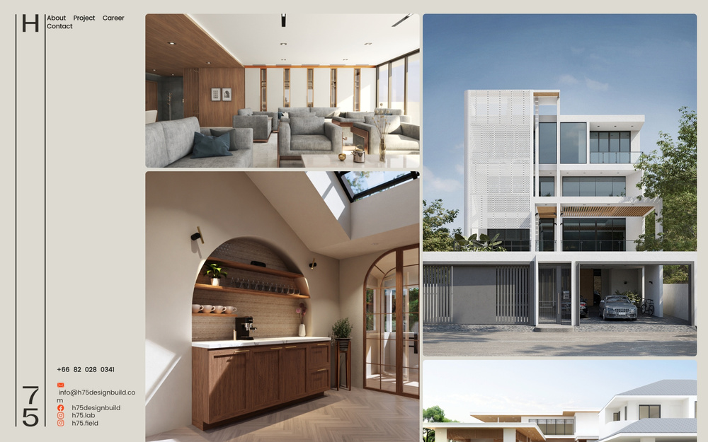 H75 Design Build - Bangkok-Based Architectural Design Studio