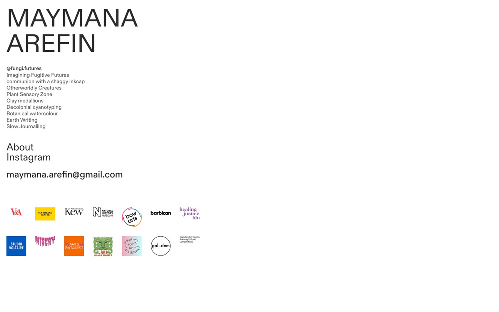 About — Maymana Arefin