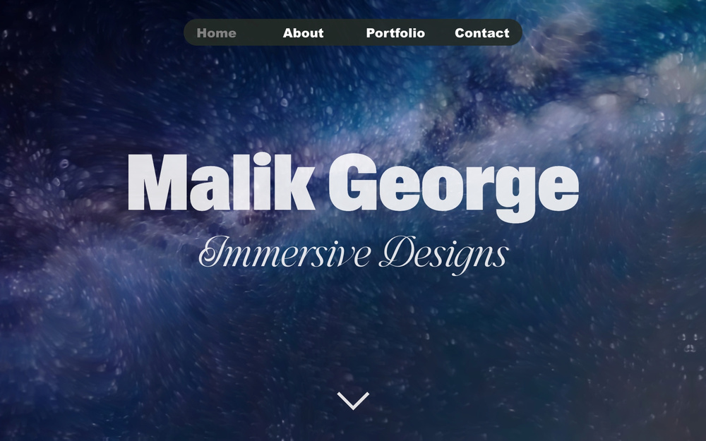 Malik George Personal Website