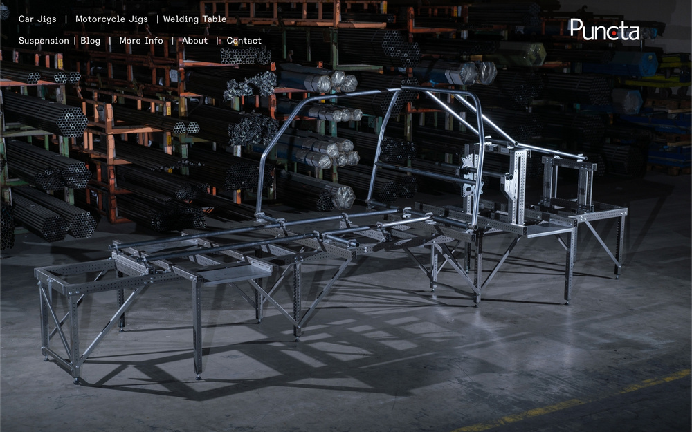 multijigcom — Puncta LLC | Modular Chassis Jig for Precision Fabrication