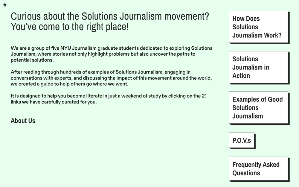 How Does Solutions Journalism Work? — Solutions Journalism: An Introduction