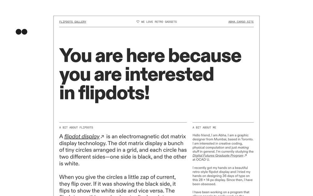 Flipdots