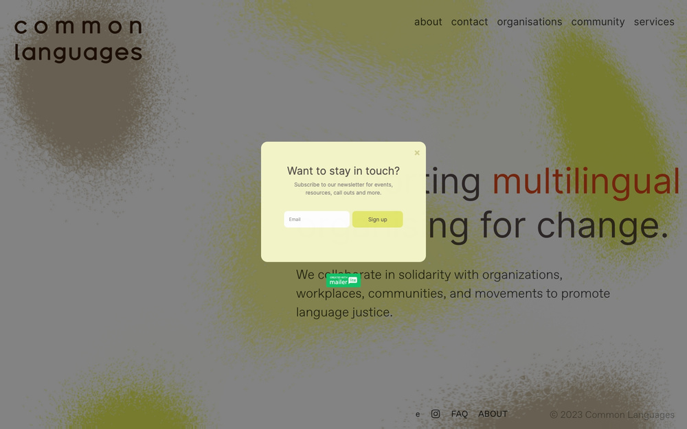 Partners — Common Languages