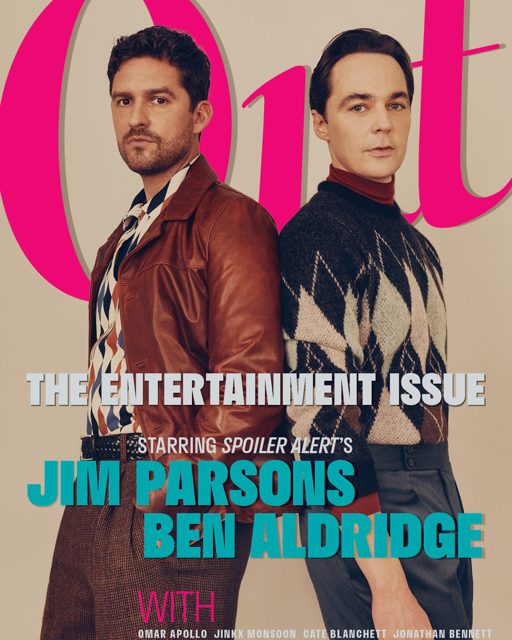 Jim Parsons & Ben Aldridge for OUT — DAVID URBANKE