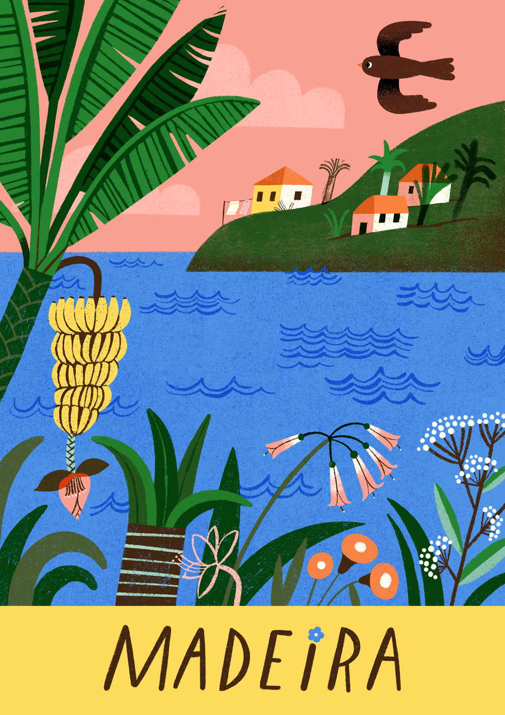 A Postcard from Madeira — essillustration
