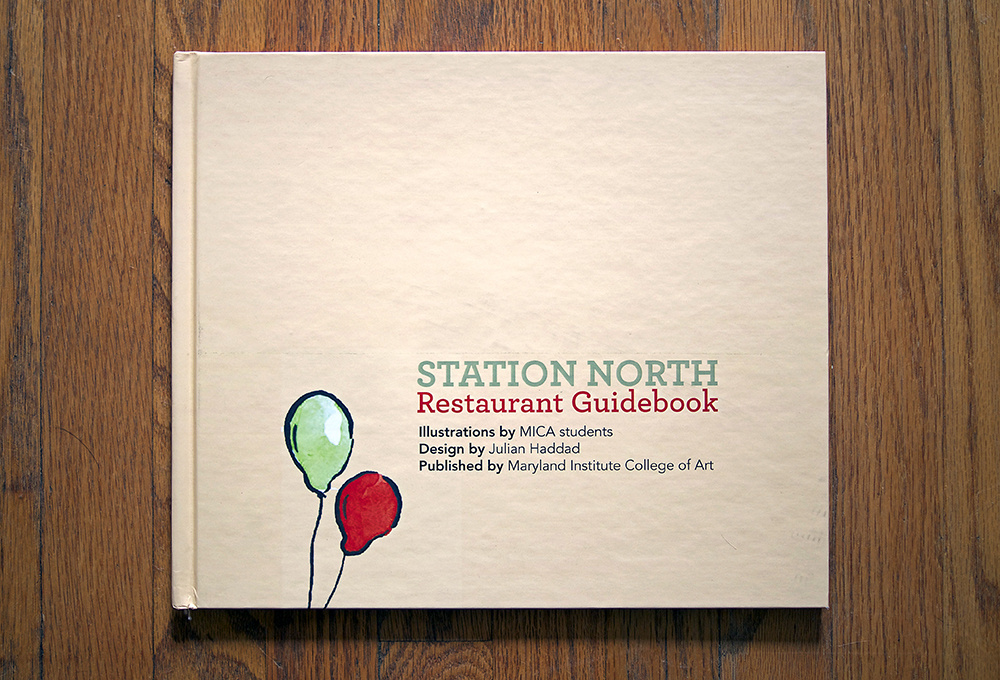 Station North Restaurant Guidebook — Julian Haddad Design