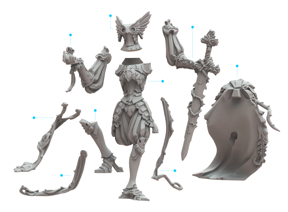 Flower Knight — Kingdom Death - Build