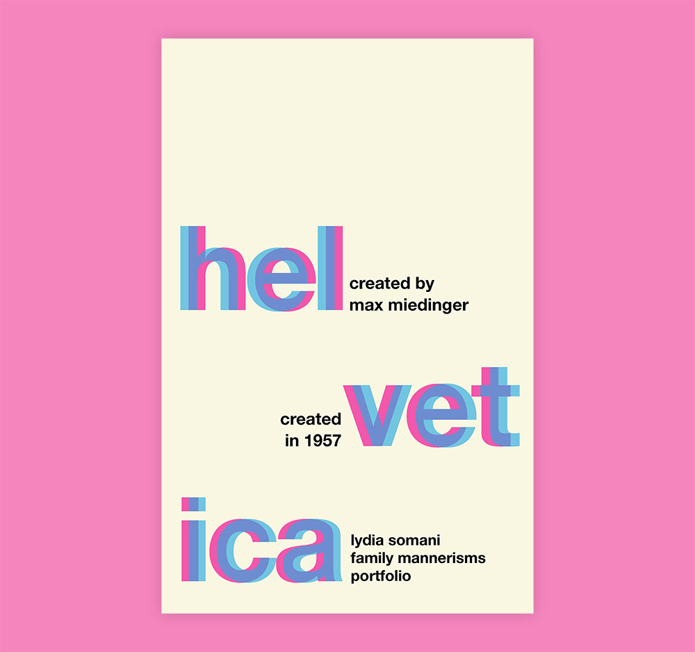 Intro to Typography — Renee Walker