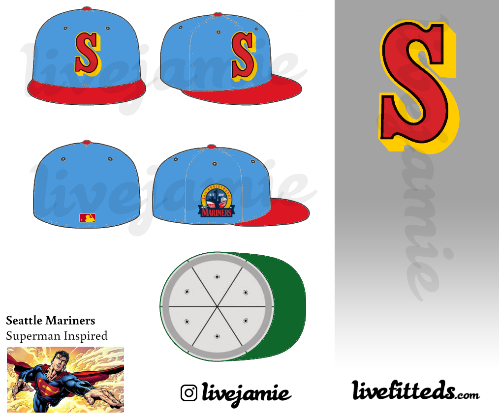 DC Comics — livefitteds - Hats Crafted by Jamie Martin