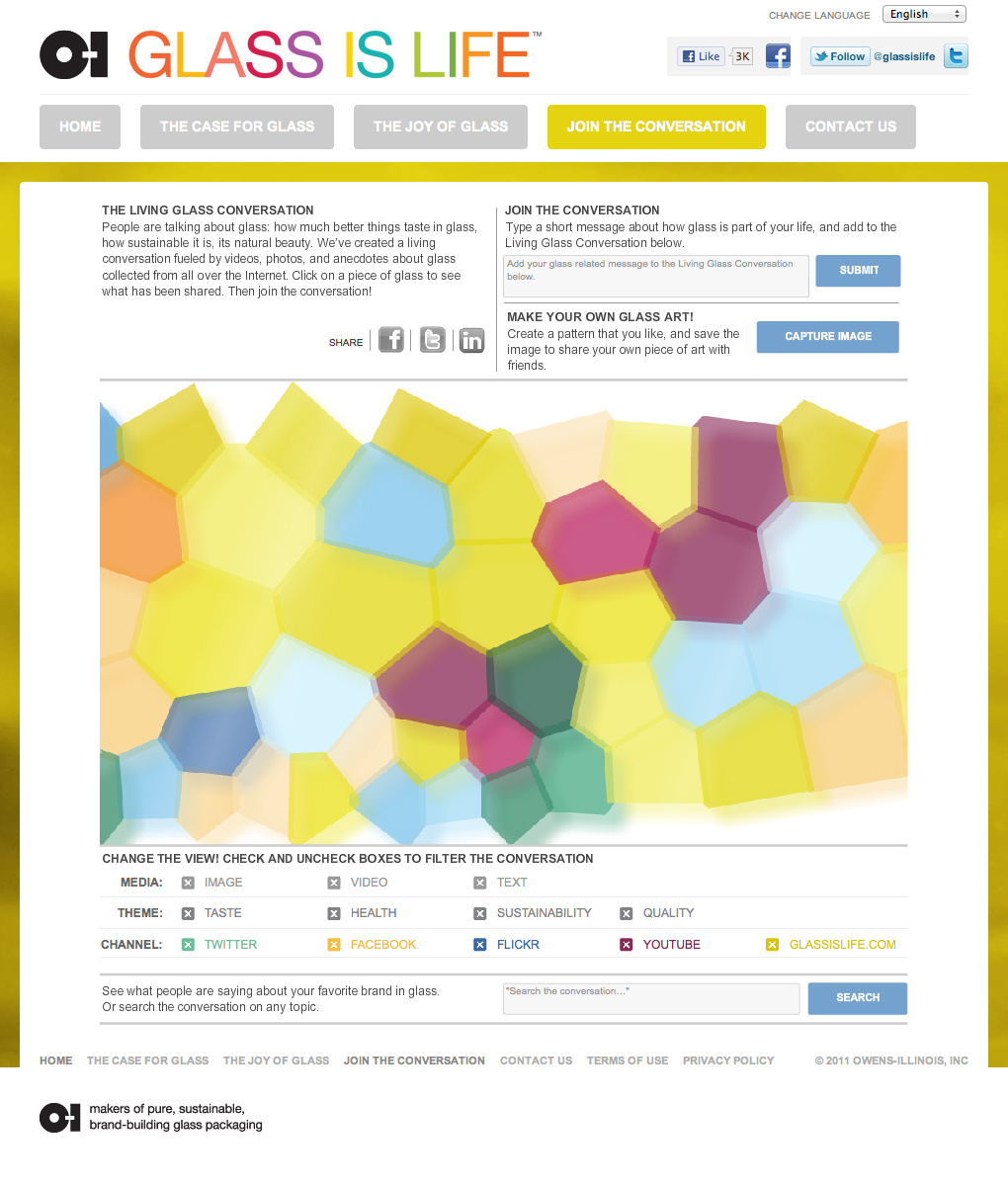 Glass Is Life — Joshua Davis Studios