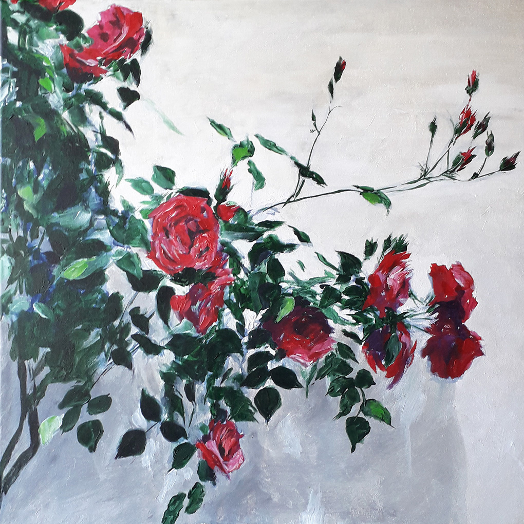 2021_Roses — Victor Olmos as a painter
