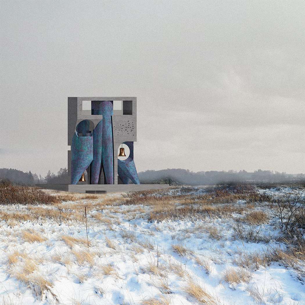 Cold War Veterans Memorial Bell Tower — endemicarchitecture