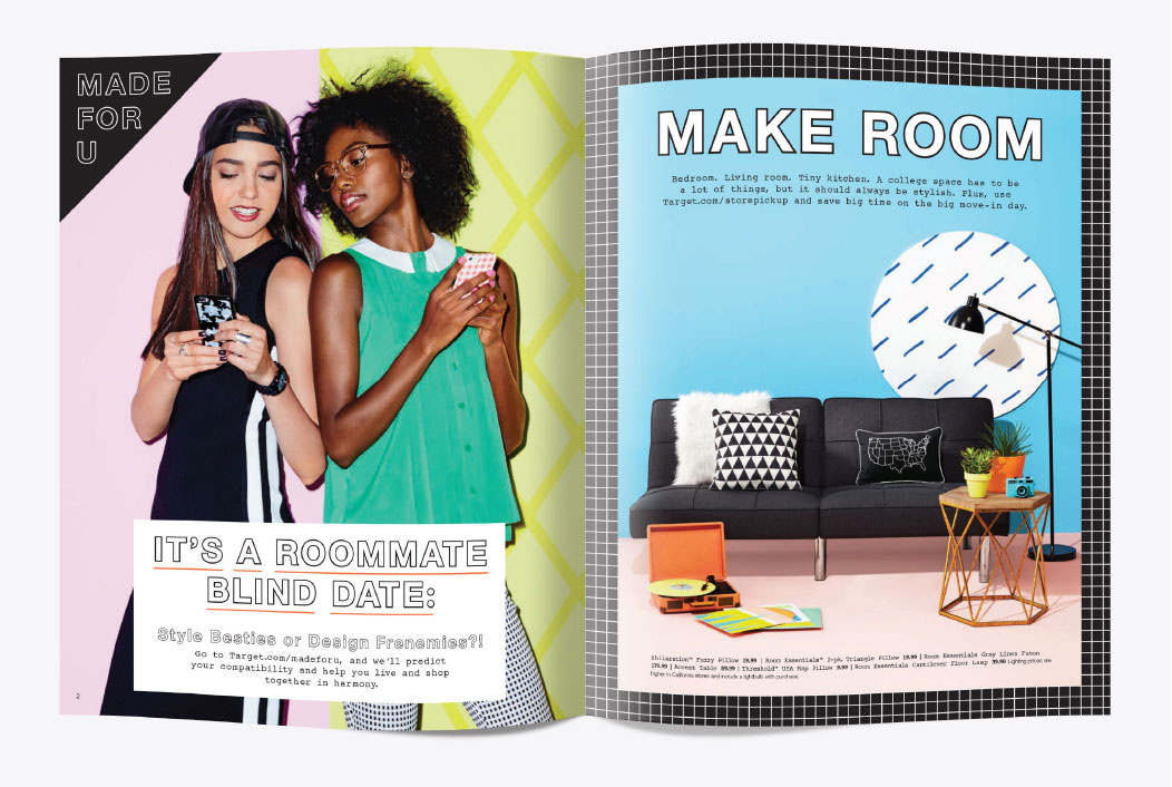 Target College Catalog — Julie Roche Portfolio