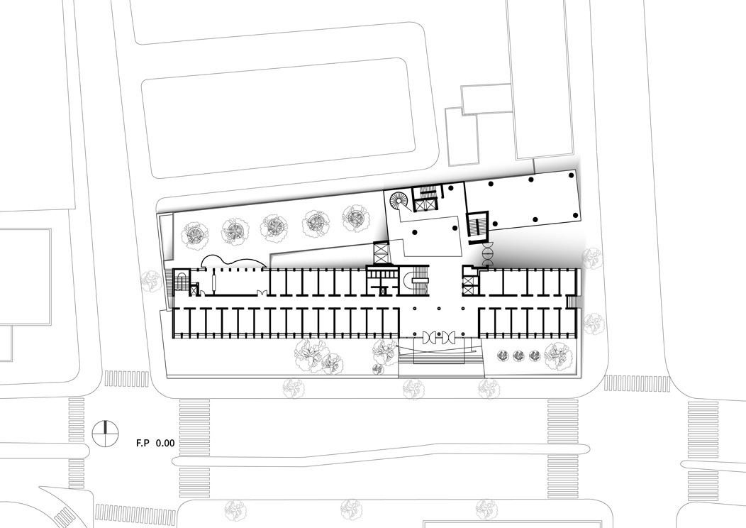Addition to an existing office building copy — Dror Aviram דרור אבירם