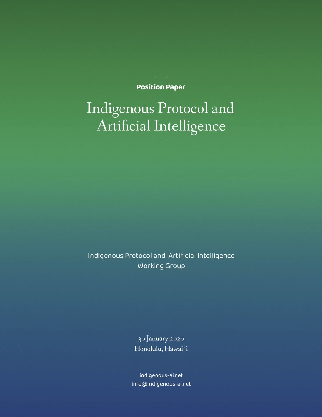 Indigenous Protocol and Artificial Intelligence — Risidual Public Library