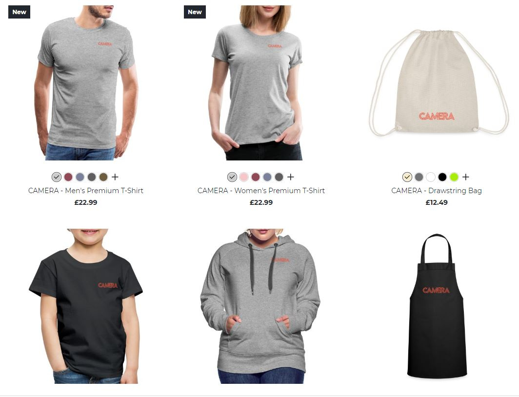 camera merch — zakwaters