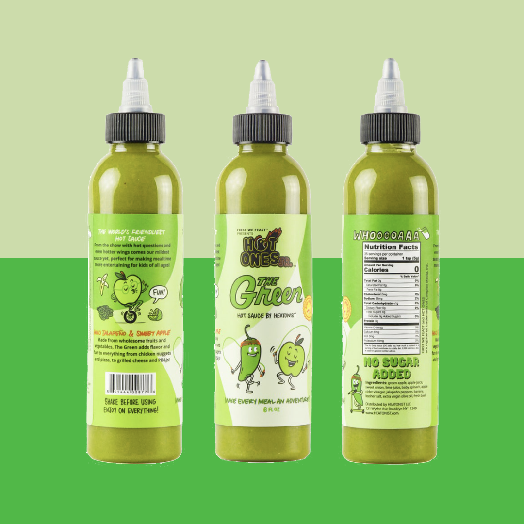 ‘Hot Ones’ Junior Hot Sauce x Heatonist: Green Label — Sophia Chang ...