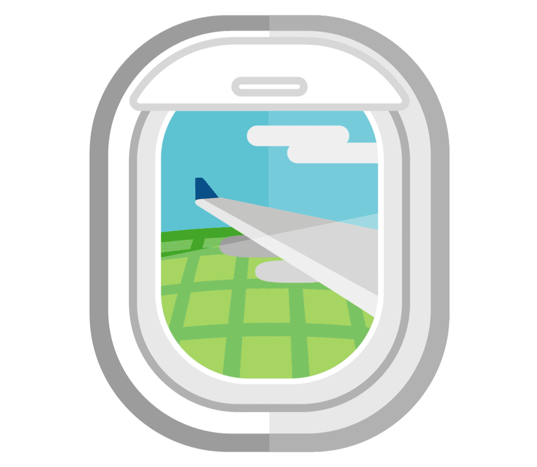 Delta Travel Stickers — Eden Weingart