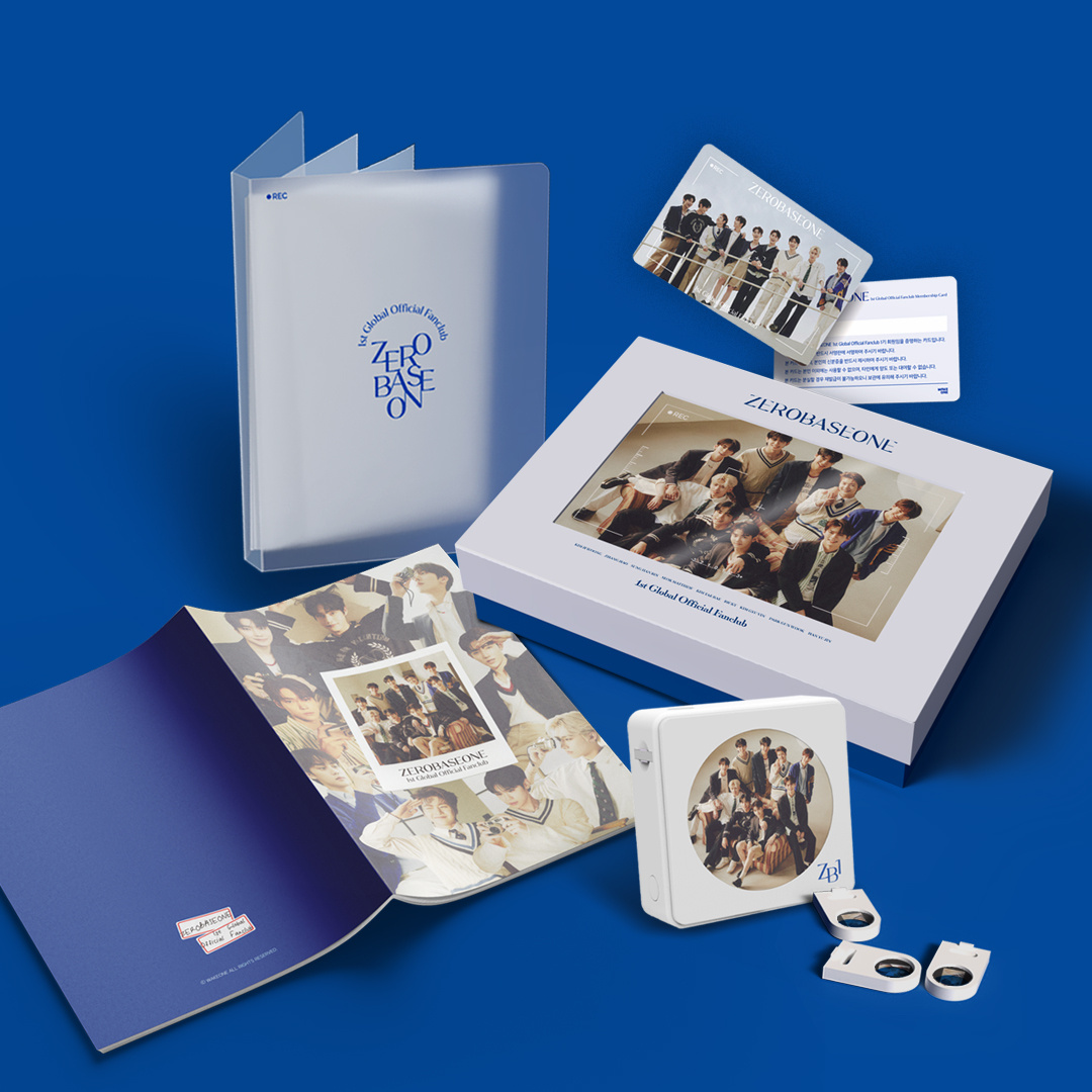 ZEROBASEONE 1st global official fanclub "ZEROSE' Member Kit — REHUGME HAUS