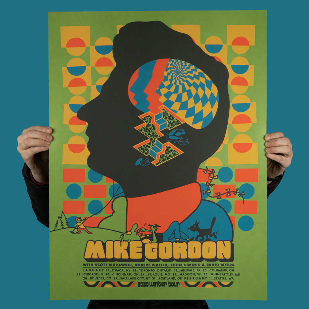 MIKE GORDON - TOUR POSTER — The Half and Half
