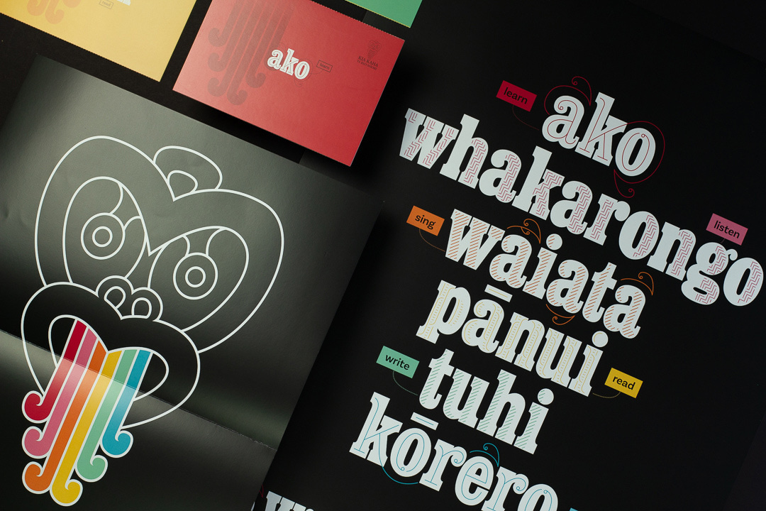 Māori Language Week — Fay & Walter - Graphic Design Studio - Wellington NZ