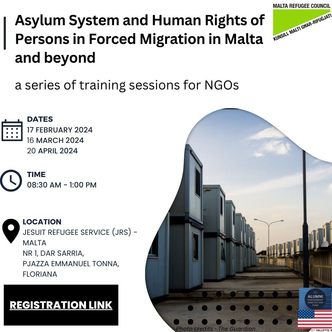 Training for NGOs: Asylum System and Human Rights of Persons in Forced ...