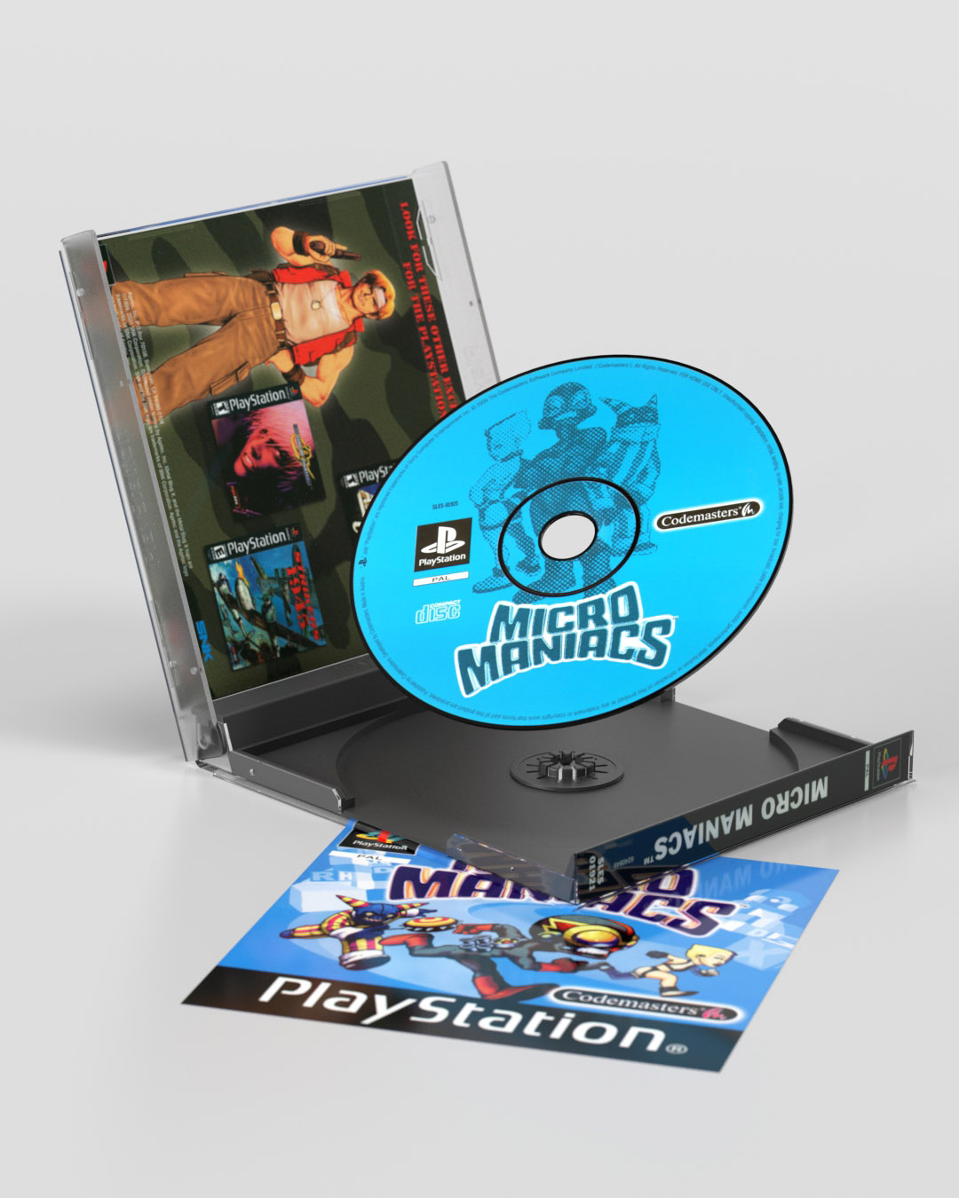 Playstation Jewel Case — The Work Of Julien Rivoire