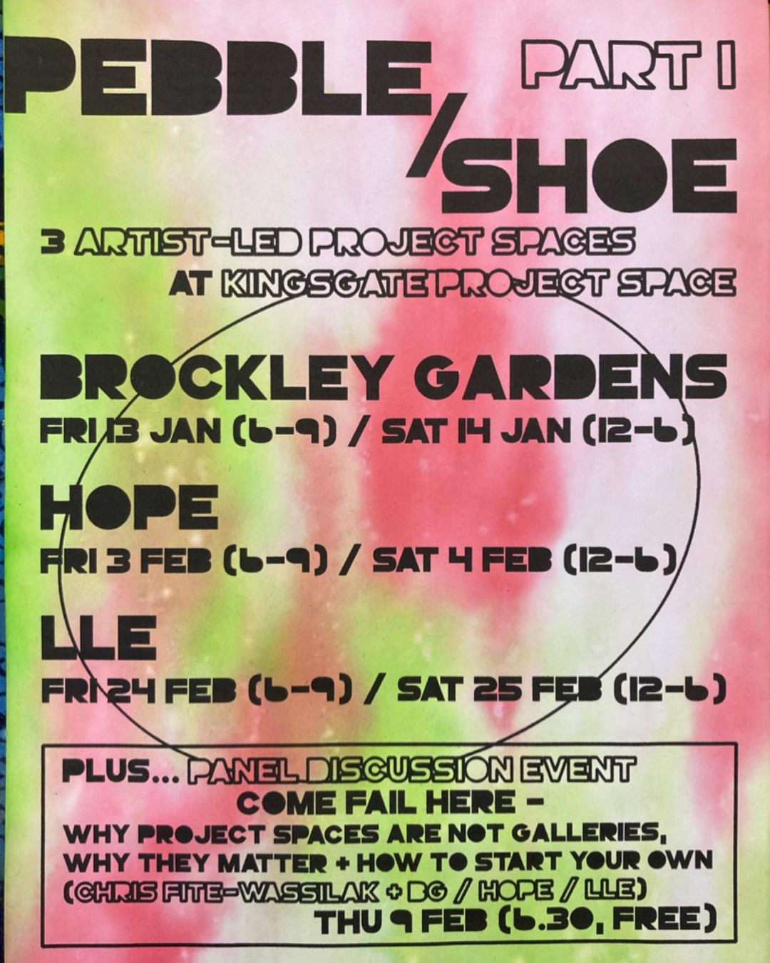 PEBBLE / SHOE — LLE