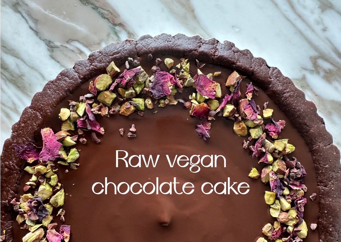 Raw vegan chocolate cake — Freckle