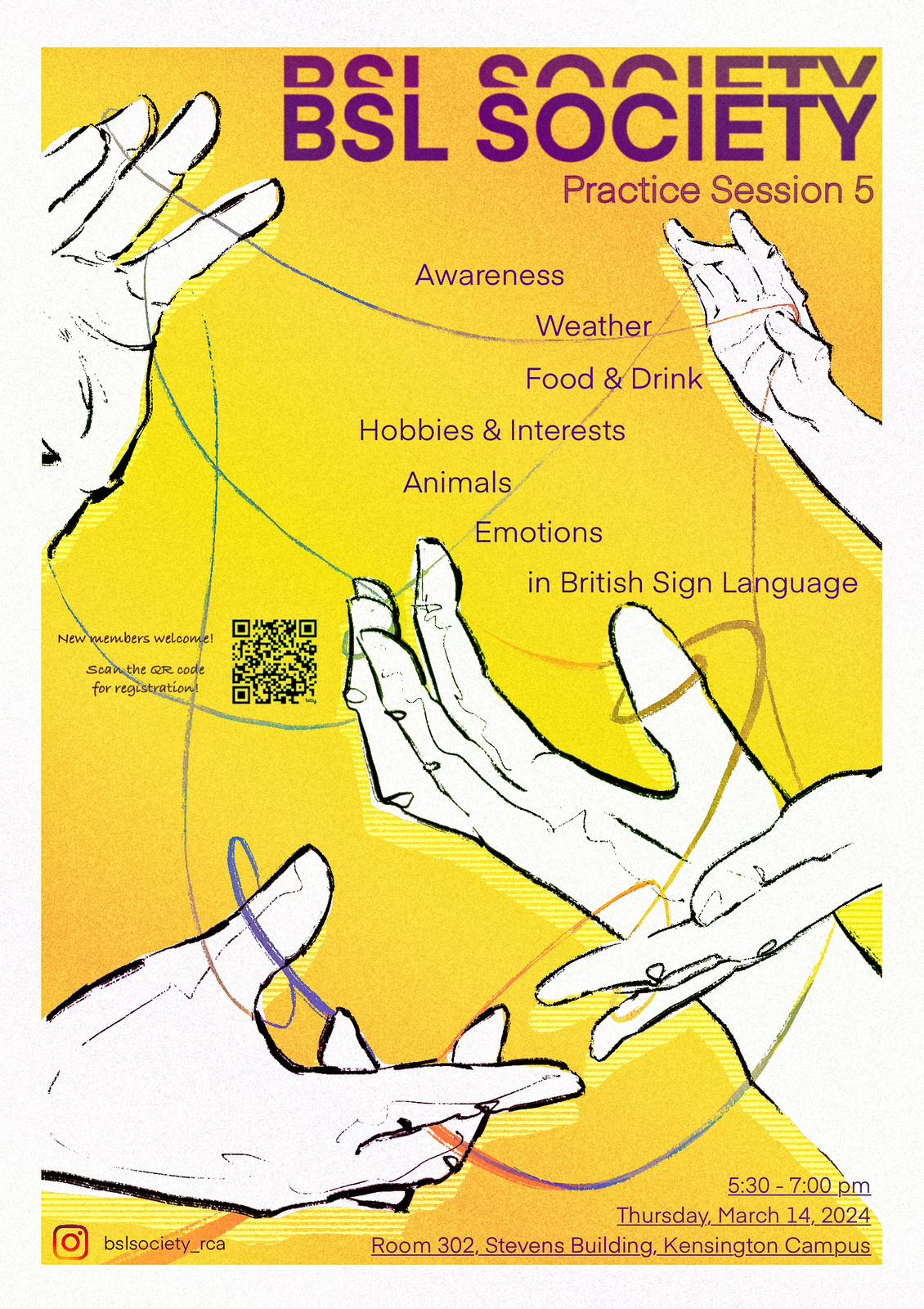 RCA British Sign Language Society — NovaMa